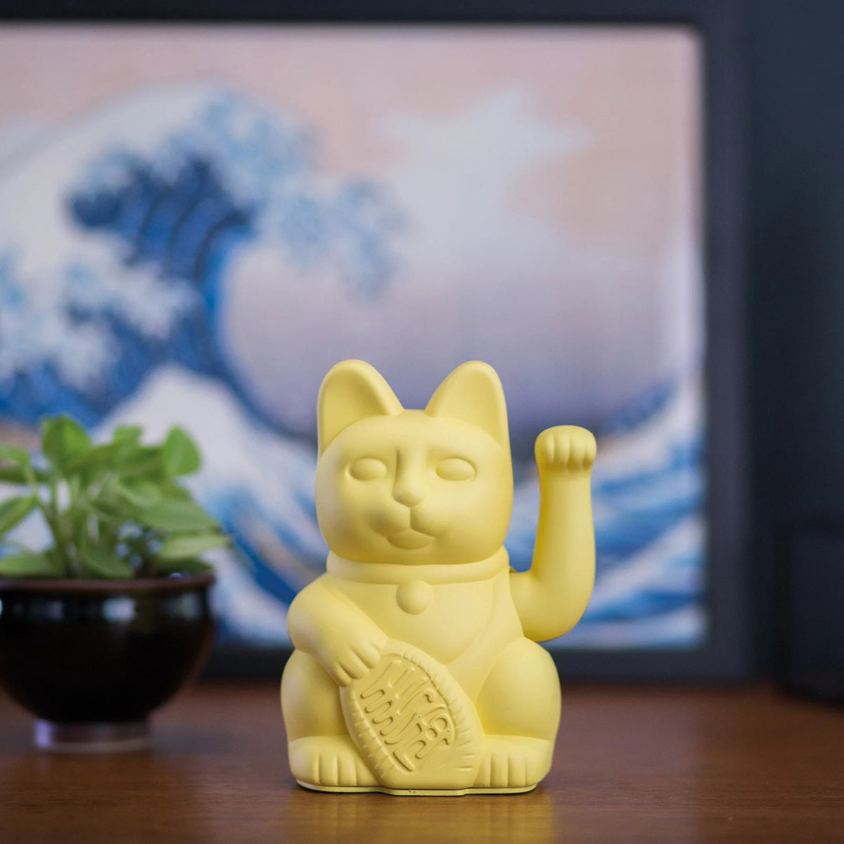 Lucky Cat - Yellow – heyhappypuff