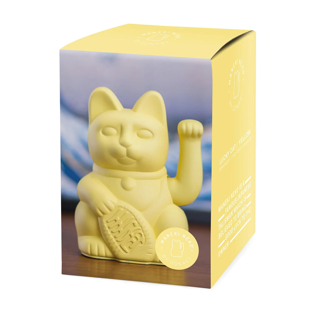 (SECONDS SALE) Lucky Cat - Yellow – heyhappypuff