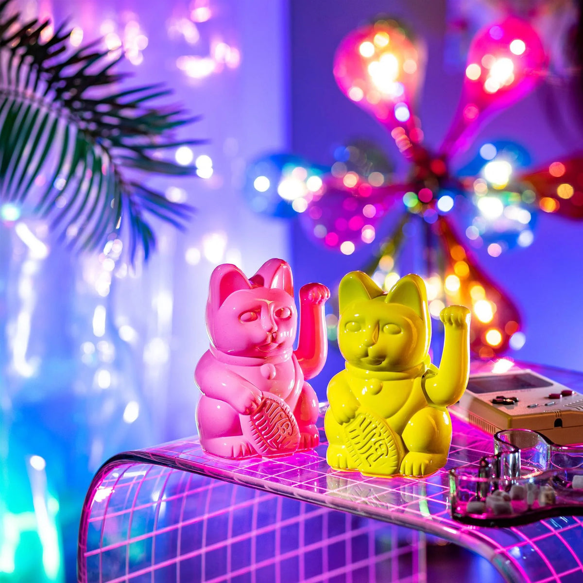 Lucky Cat - Glossy Yellow – heyhappypuff
