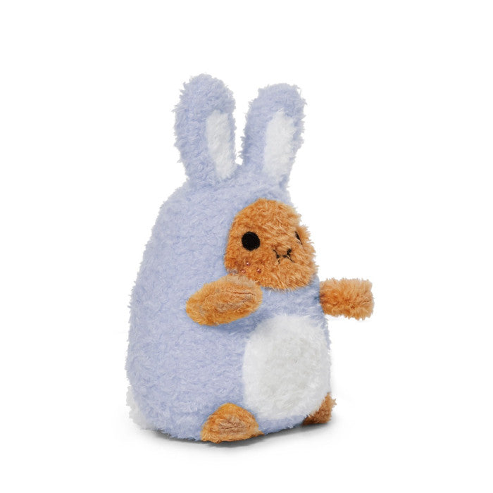 Blue Bunny Ricespud Mini Sitting Plush Toy – heyhappypuff