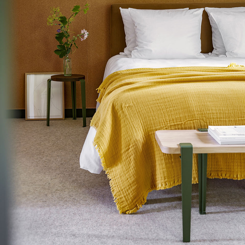 (WAREHOUSE SALE) DUKE Bench - Solid Oak – heyhappypuff