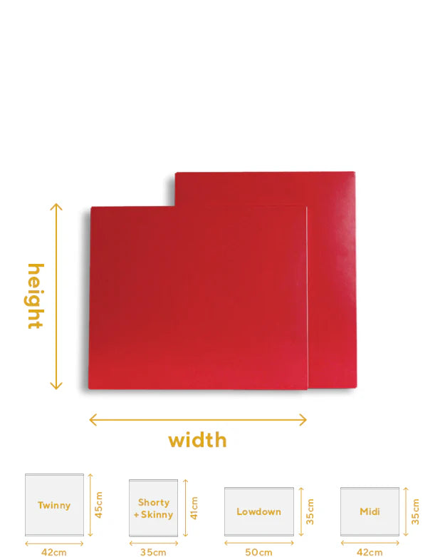 (PRE-ORDER) Extra Shelves in Poppy – heyhappypuff